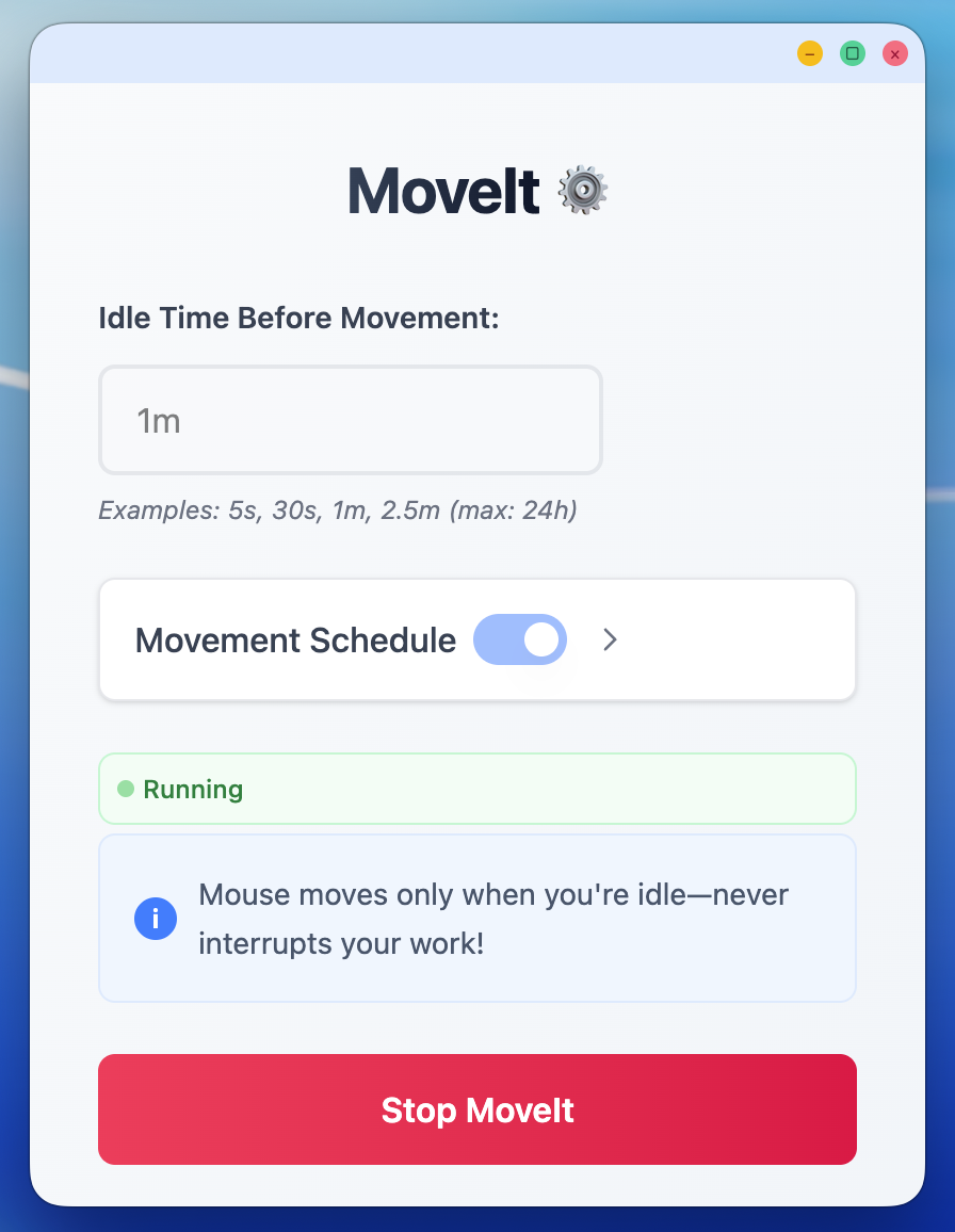 MoveIt - Professional Mouse Automation